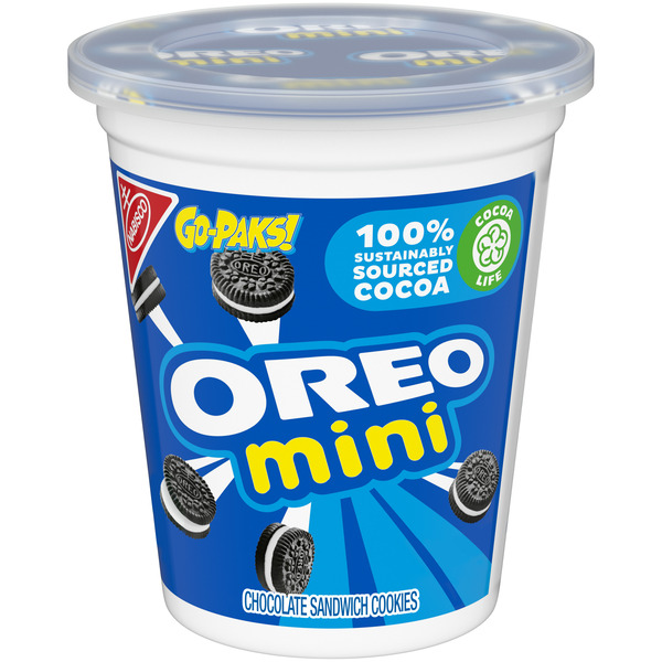 Publix Oreo Mini Chocolate Sandwich Cookies, Go-Paks Same-Day Delivery ...