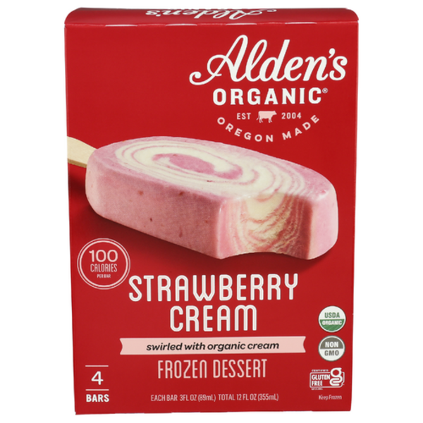 Alden’s Organic Strawberry Cream Bars Same-Day Delivery or Pickup ...