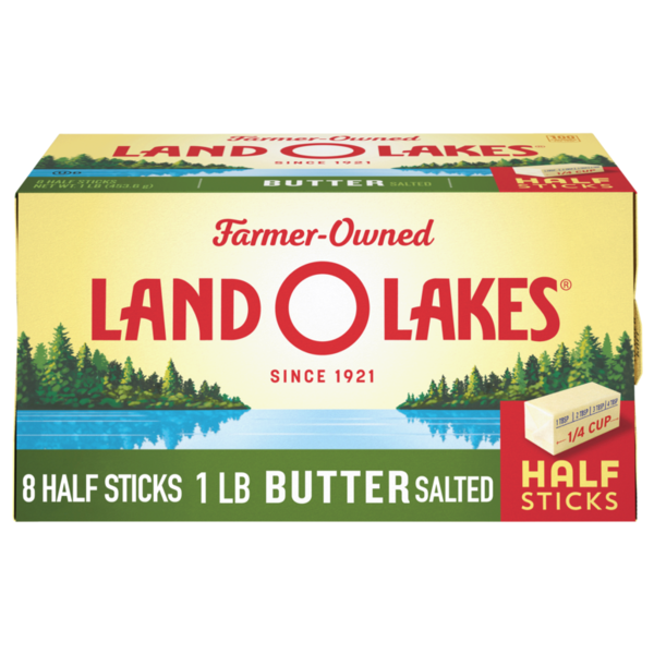 ShopRite Land O Lakes Salted Butter in Half Sticks Same-Day Delivery ...