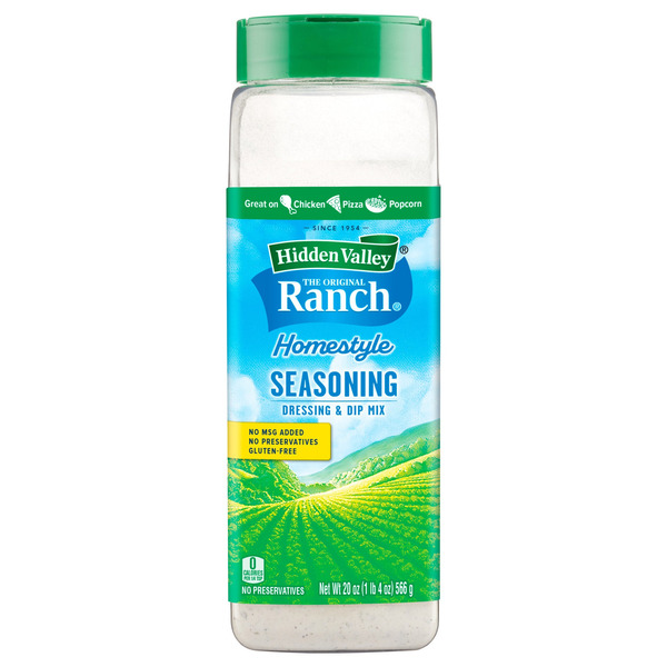 Hidden Valley Original Ranch Homestyle Seasoning, Dressing & Dip Mix ...