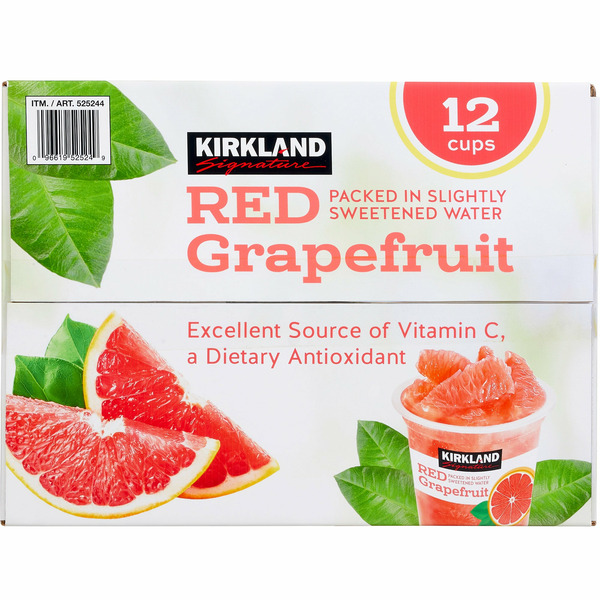 Kirkland Signature Red Grapefruit Cups, 8 oz, 12-count Same-Day ...