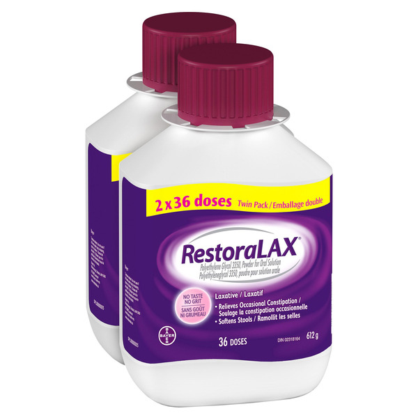 RestoraLAX 36 Doses Laxative Same-Day Delivery | Costco