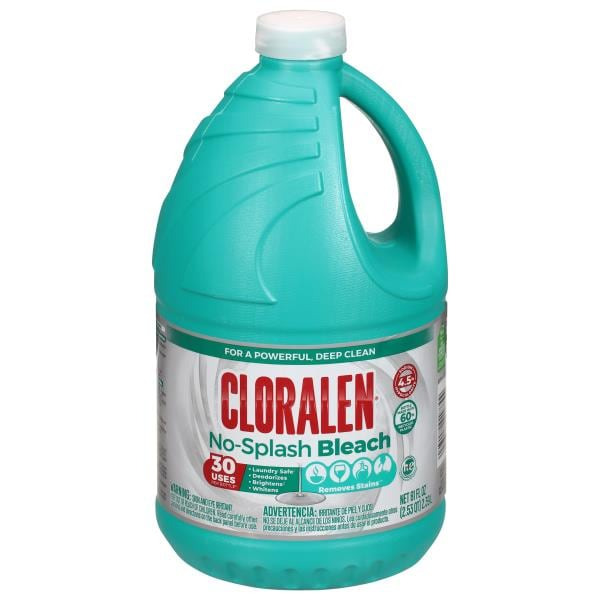Publix Cloralen No-Splash Household Cleaning Liquid Bleach - Unscented ...
