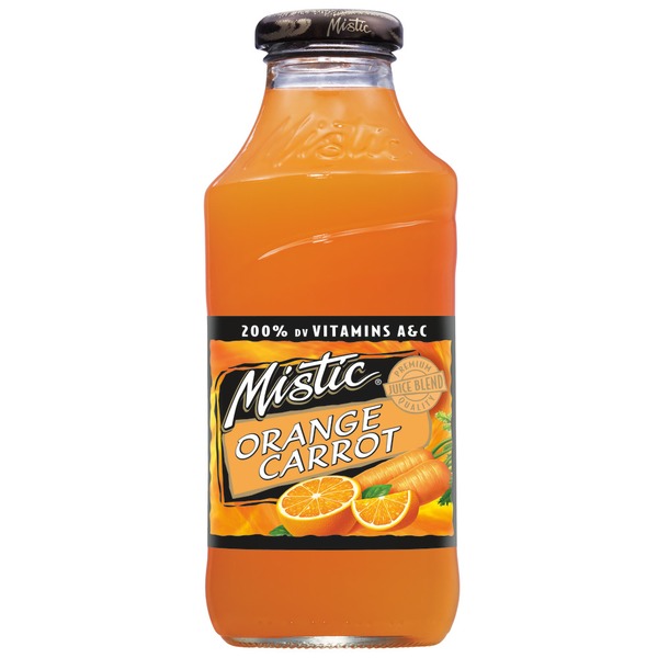Mystic Orange Carrot Juice (16 fl oz) - Instacart