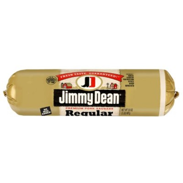Jimmy Dean Premium Pork Regular Breakfast Sausage Roll, 32 ounces Same ...