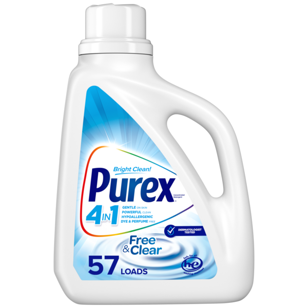 Purex Liquid Laundry Detergent Base Liquid Free Clear Same-Day Delivery ...
