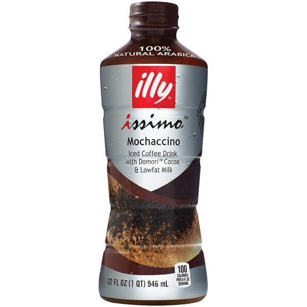 Illy Issimo Mochaccino with Domori Cocoa & Lowfat Milk Iced Coffee ...