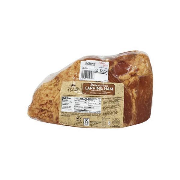 Appleton Farms Carving Ham (2.62 lb) - Instacart