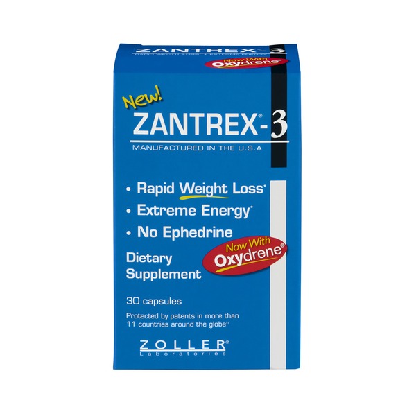 Zantrex-3 Dietary Supplement - 30 CT (30 ct) - Instacart