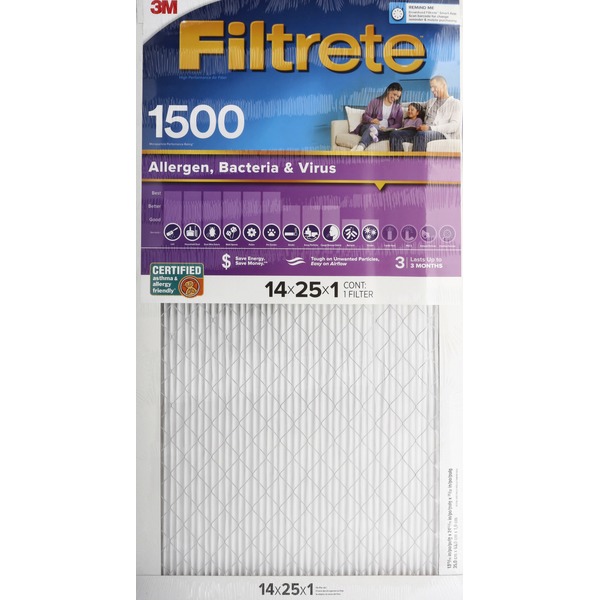 3M Air Filter, High Performance, 1500 (1 each) - Instacart