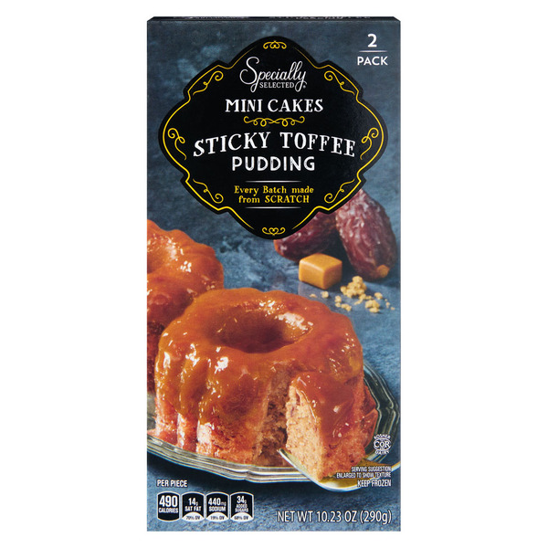 ALDI Specially Selected Mini Cake Sticky Toffee Pudding Same-Day ...