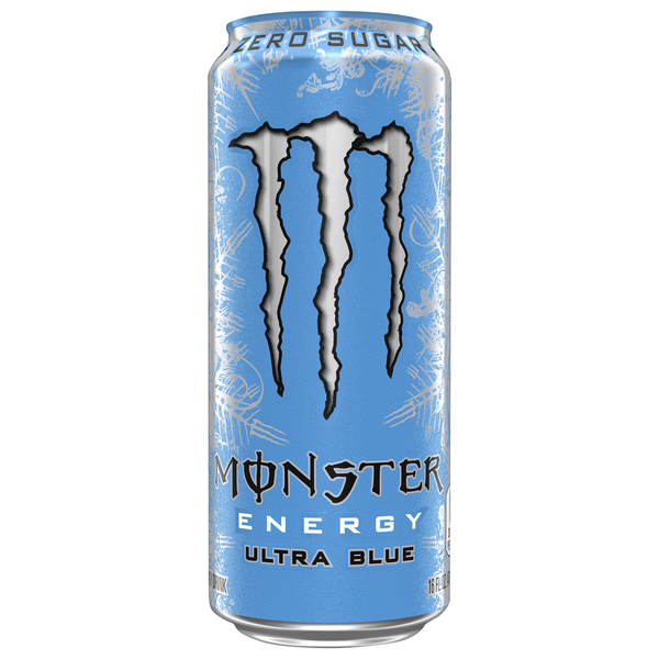 Monster Energy Blue Background