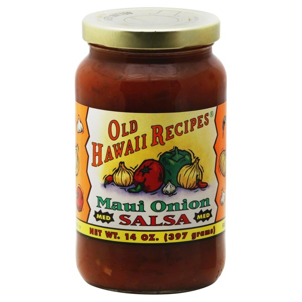 Old Hawaii Recipes Salsa, Maui Onion, Med, Jar (14 oz) - Instacart