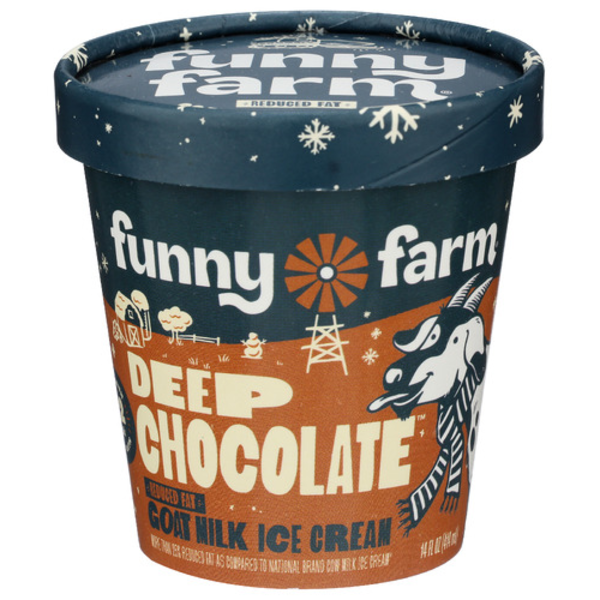 Sprouts Farmers Market Funny Farm Deep Chocolate Goat Milk Ice Cream ...
