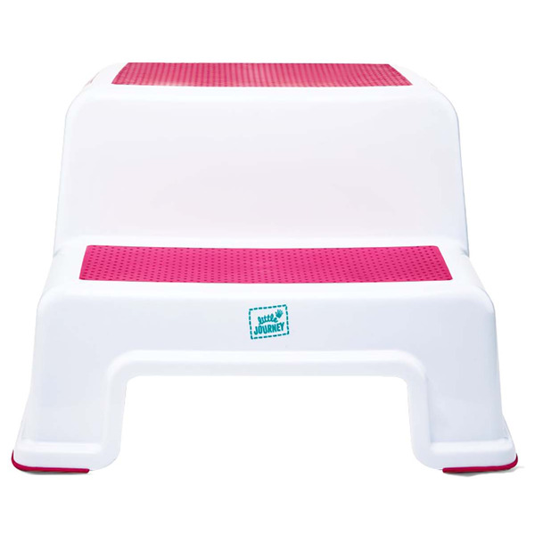 ALDI Little Journey Double Step Stool Pink Same Day Delivery or Pickup Instacart