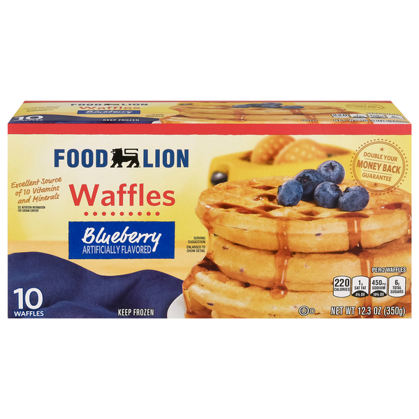 Food Lion Food Lion Waffles, Blueberry Same-Day Delivery or Pickup ...