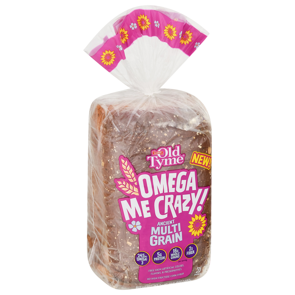 ShopRite Schmidt Old Tyme Bread, Ancient Multi Grain, Omega Me Crazy ...