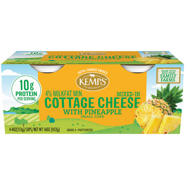 Kemps Pineapple Cottage Cheese Pack Same-Day Delivery or Pickup ...