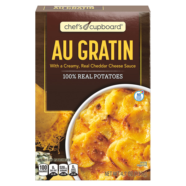Chef's Cupboard Au Gratin Potatoes Same-Day Delivery or Pickup | ALDI