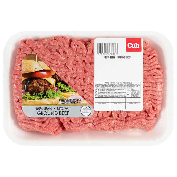Cub 85% Lean Ground Beef Same-Day Delivery or Pickup | Cub