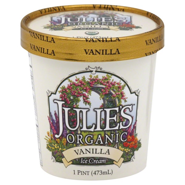 Julie's Ice Cream, Vanilla (1 pt) - Instacart
