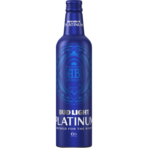 Bud Light Platinum Beer Aluminum Bottle (16 fl oz) - Instacart