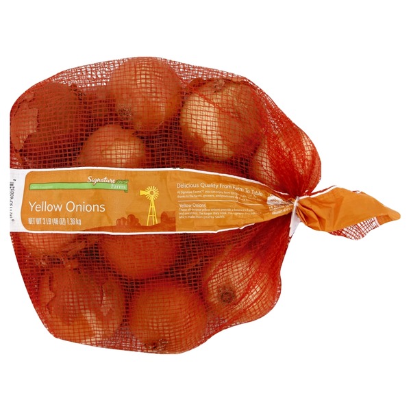 Safeway SIGNATURE SELECTS Onions, Yellow Pickup | Instacart