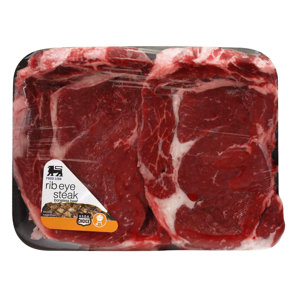 Food Lion Food Lion Beef Ribeye Steak Same-Day Delivery or Pickup ...