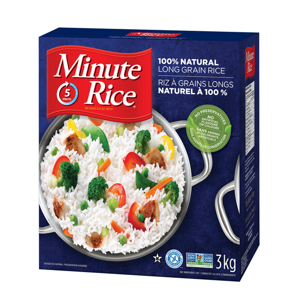 Minute Rice C4 L36 P144 Long Grain White Rice Same-Day Delivery | Costco