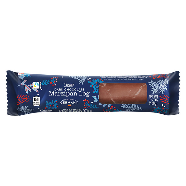 Choceur Dark Chocolate Marzipan Log Same-Day Delivery or Pickup | ALDI