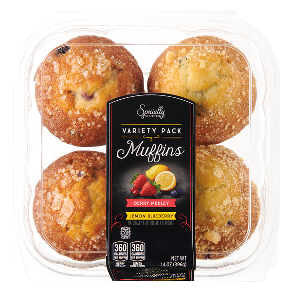 ALDI Specially Selected Berry Medley & Lemon Blueberry Muffins Same-Day ...