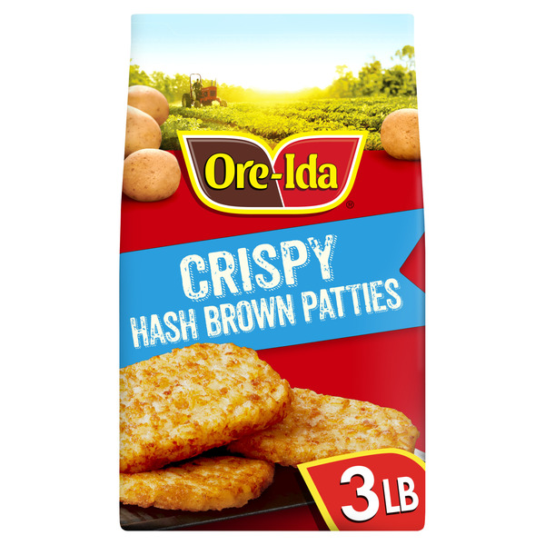 Ore-Ida Crispy Hash Brown Patties, Shredded Potatoes Same-Day Delivery ...