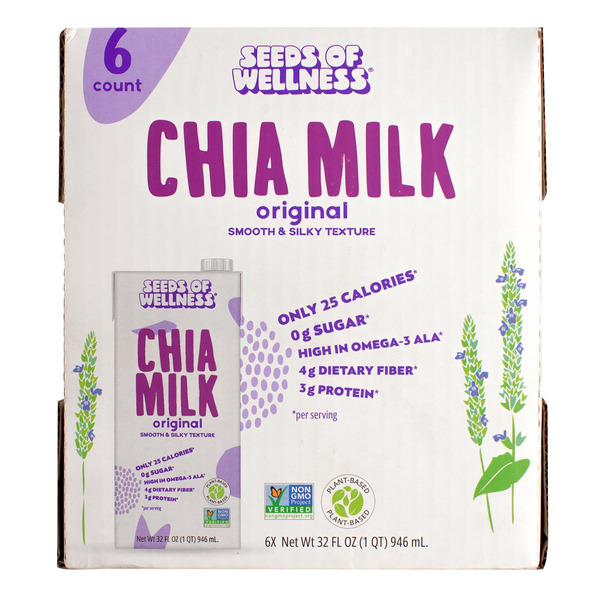 SOW Seeds of Wellness Chia Milk Same-Day Delivery | Costco