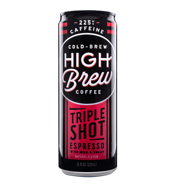 High Brew Cold Brew Triple Shot Espresso With Milk & Sugar Same-Day ...