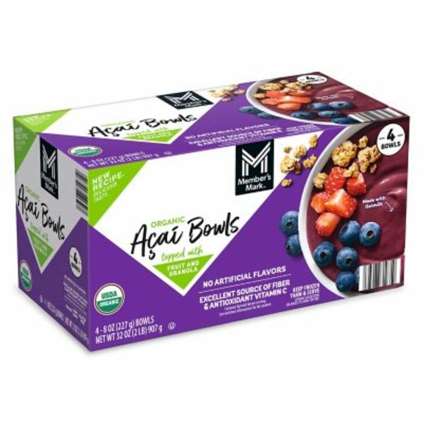 Member’s Mark Fruit & Grain Free Granola Organic Acai Bowl Same-Day ...