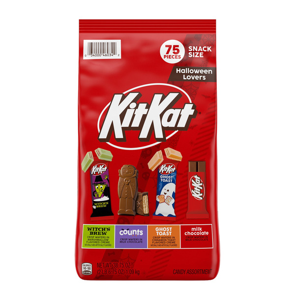 Costco Kit Kat Assortment Halloween Lovers, 38.75 oz Same-Day Delivery ...