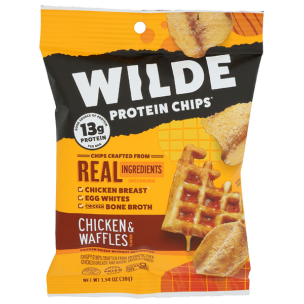 Wilde Chips Protein Chips, Chicken & Waffles Flavor Same-Day Delivery ...