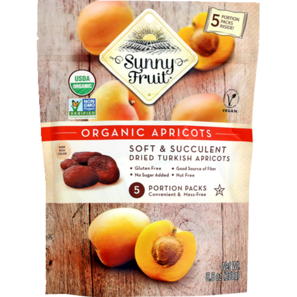 Sunny Fruit Soft & Succulent Organic Dried Turkish Apricots Same-Day ...