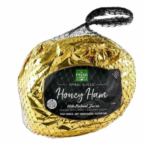 The Fresh Market Sliced Spiral Honey Ham Same-Day Delivery or Pickup ...