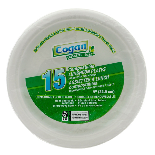 Dollarama Cogan Round Sugarcane Plates Same-Day Delivery | Instacart
