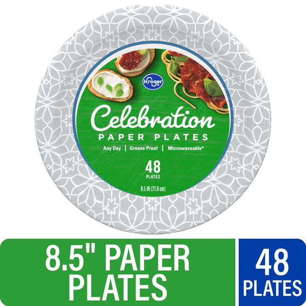 Kroger Kroger 8.5" Celebration Paper Plates Same-Day Delivery or Pickup ...