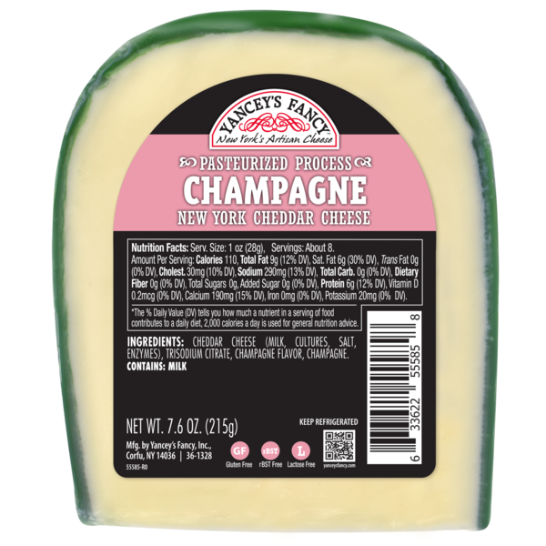 Yancey's Fancy Cheese, New York Cheddar, Champagne Same-Day Delivery or ...
