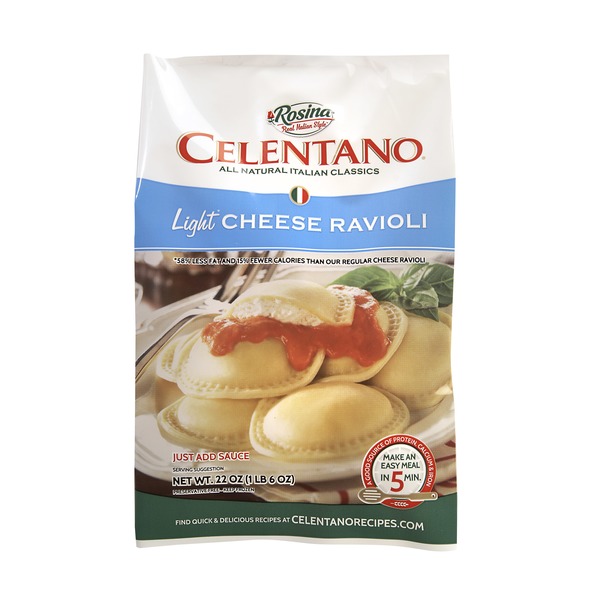 Celentano Cheese Ravioli Light (22 oz) - Instacart