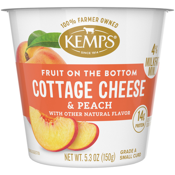 Jewel-Osco Kemps Peach Cottage Cheese Same-Day Delivery or Pickup ...