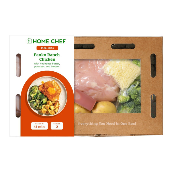 Kroger Home Chef Panko Crusted Ranch Chicken And Hot Honey Butter With ...