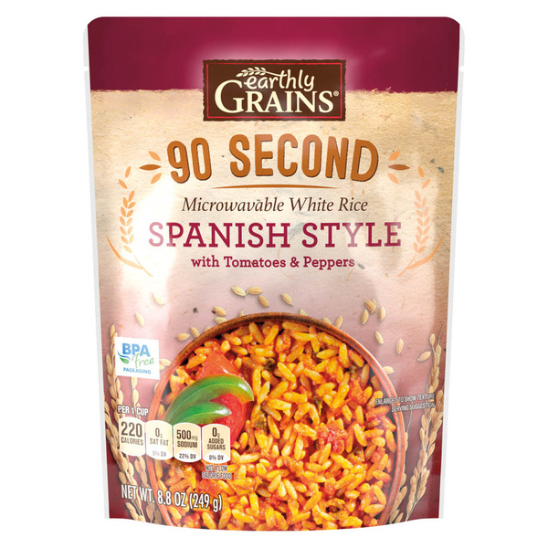 Earthly Grains Spanish Style Ready to Serve Rice Same-Day Delivery or ...