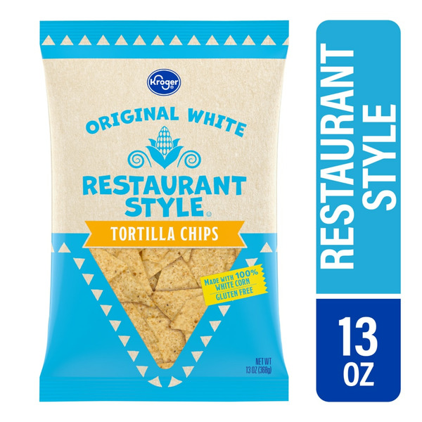 Kroger Kroger Original White Restaurant Style Tortila Chips Same-Day ...