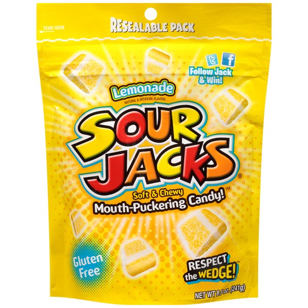 Sour Jacks Lemonade Mouth-Puckering Candy (8.5 oz) - Instacart