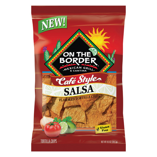 On The Border Tortilla Chips, Salsa, Cafe Style Same-Day Delivery or ...