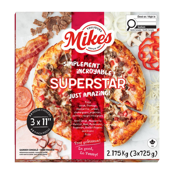Toujours Mikes Superstar Pizza Same-Day Delivery | Costco